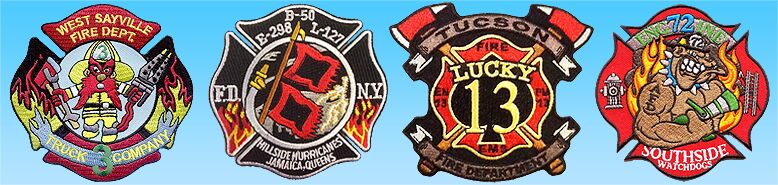 Custom Firefighter Patches - Custom Creative Patches